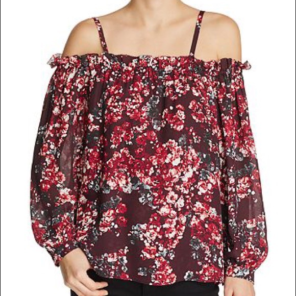 Parker | Tops | Parker 0 Silk Off The Shoulder | Poshmark